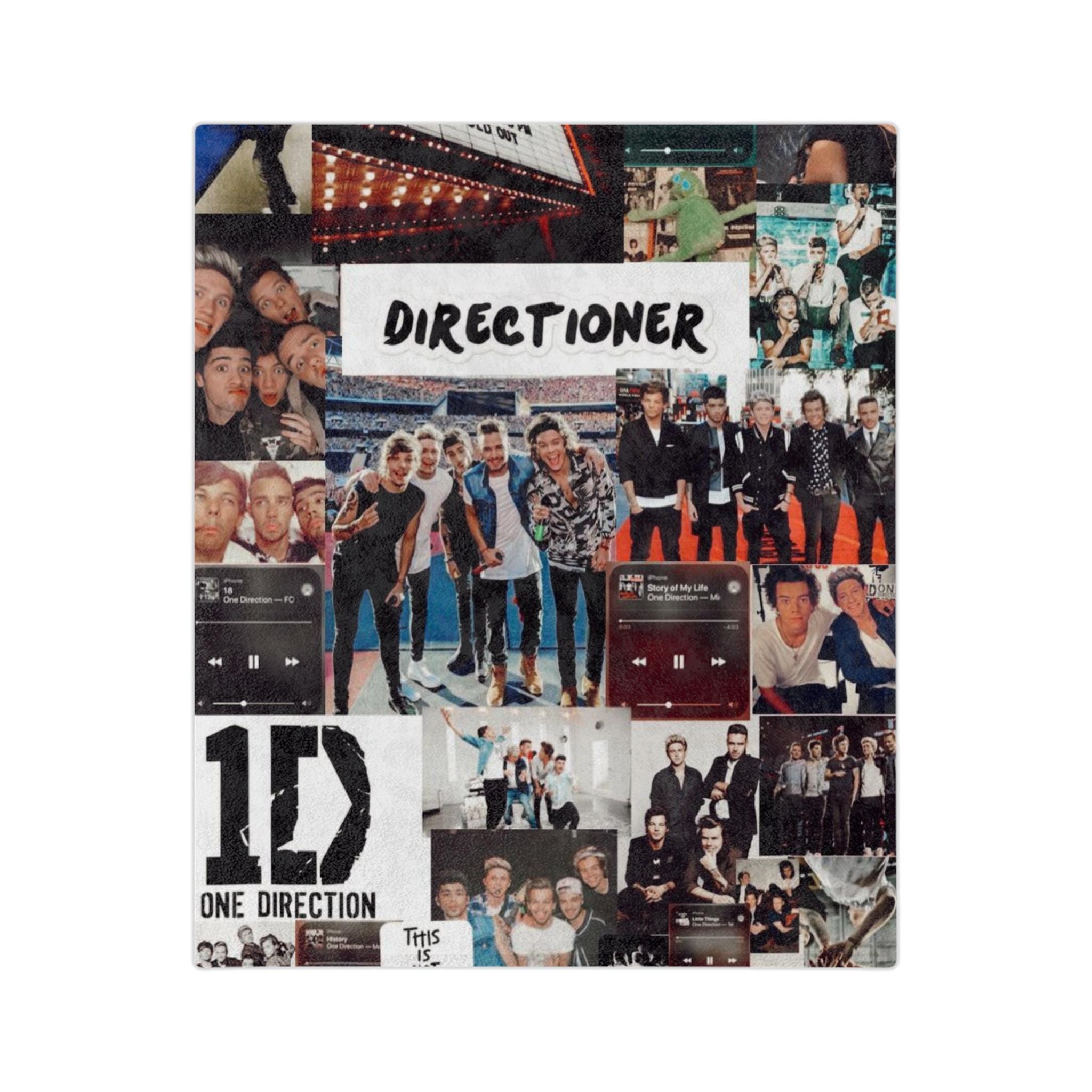 One Direction Microfiber Throw Blanket, One Direction Fans, Comfortable ...