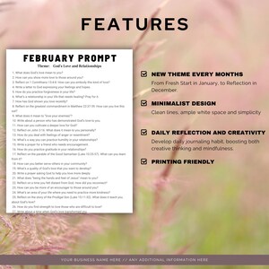 Beginner 365 Days Spiritual Growth Journaling Prompts| Whole Year ...