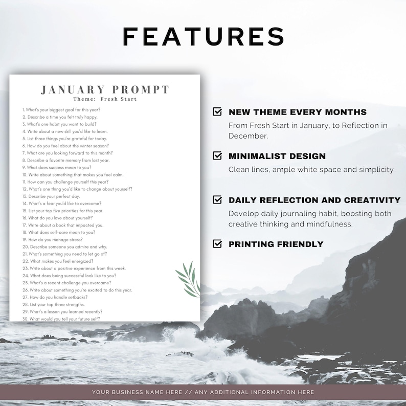 Beginner 365 Days Journaling Prompts for Whole Well Being | Year Long ...