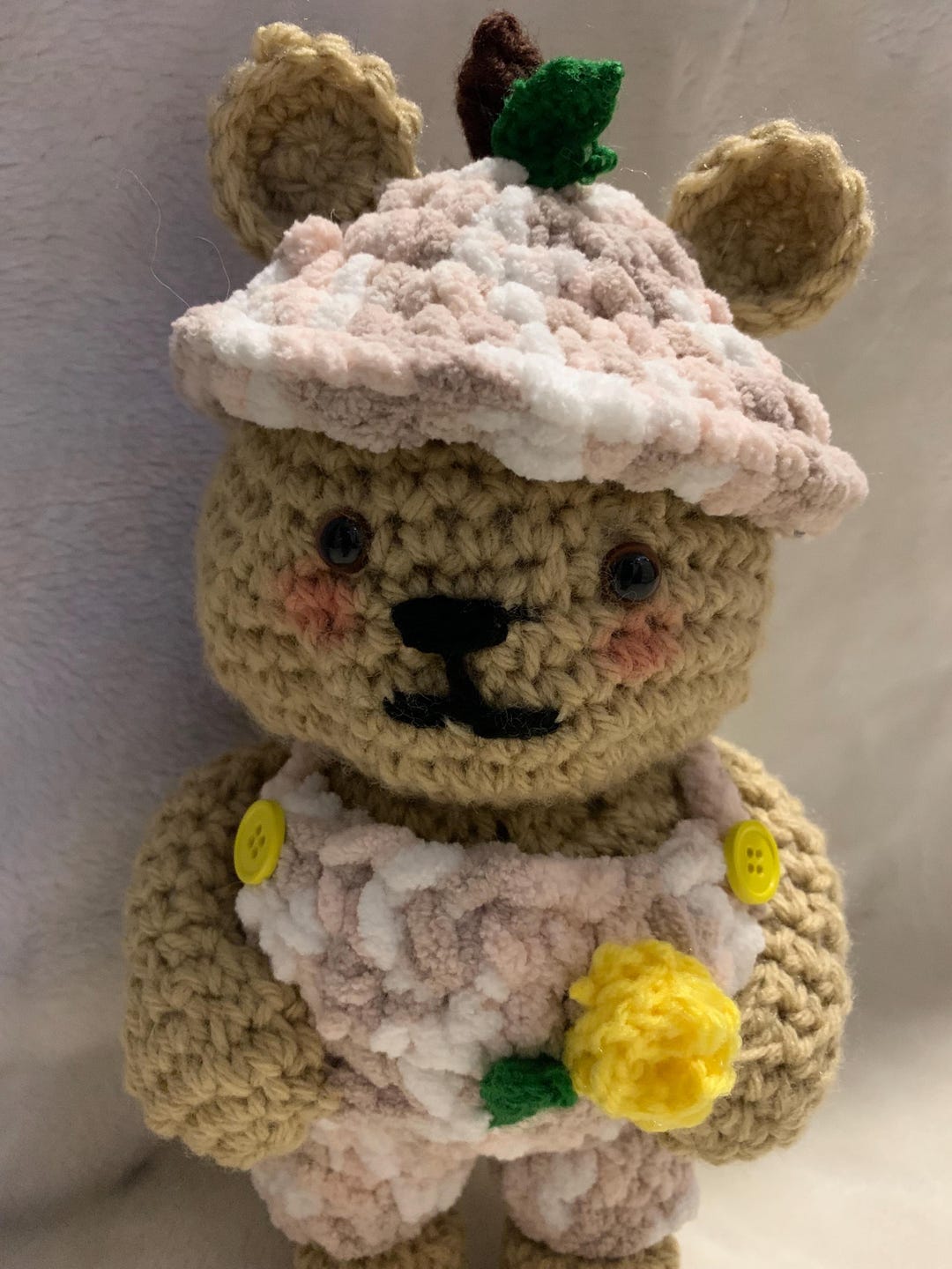 Sunnie the Acorn Bear - Etsy