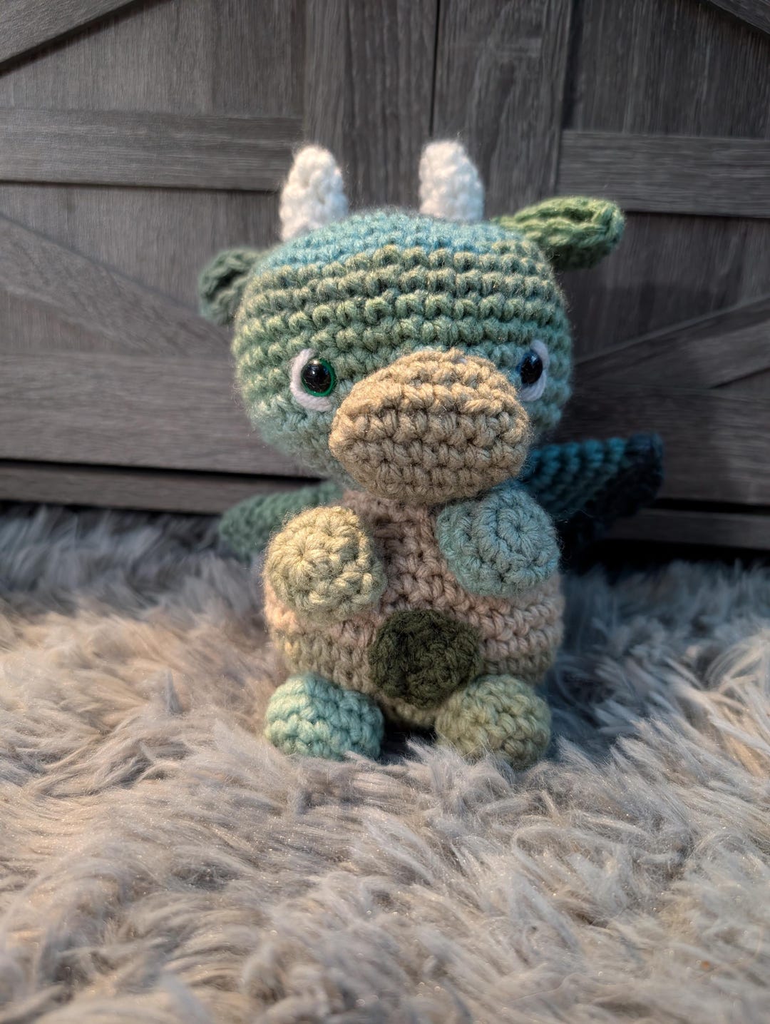 Emberwing the Brave: Crochet Dragon Plushie - Etsy