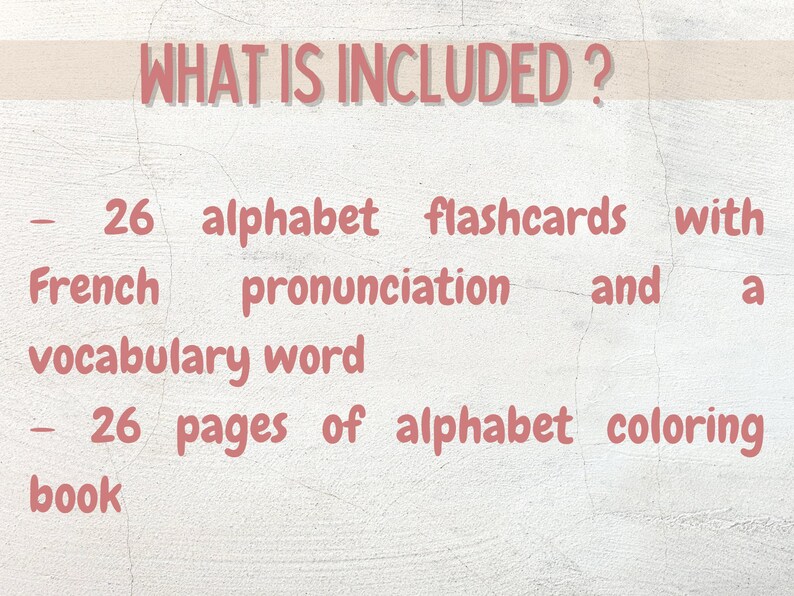 French Alphabet Flashcards With Pronunciation & Vocabulary + Alphabet ...