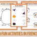 Halloween French Worksheets for Kids | Fun Printable Activities ...