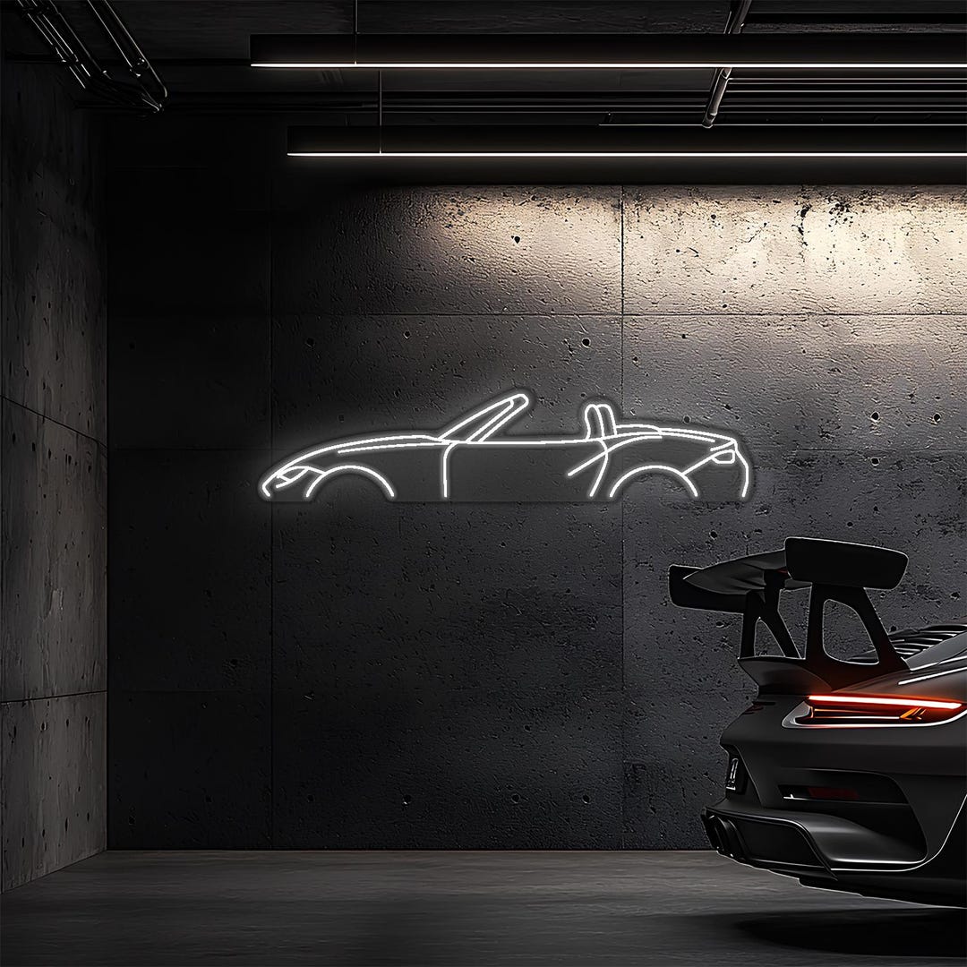 Plexiglass Neon Car Sign, Neon Car Light, Neon Sign, Car Neon Sign ...