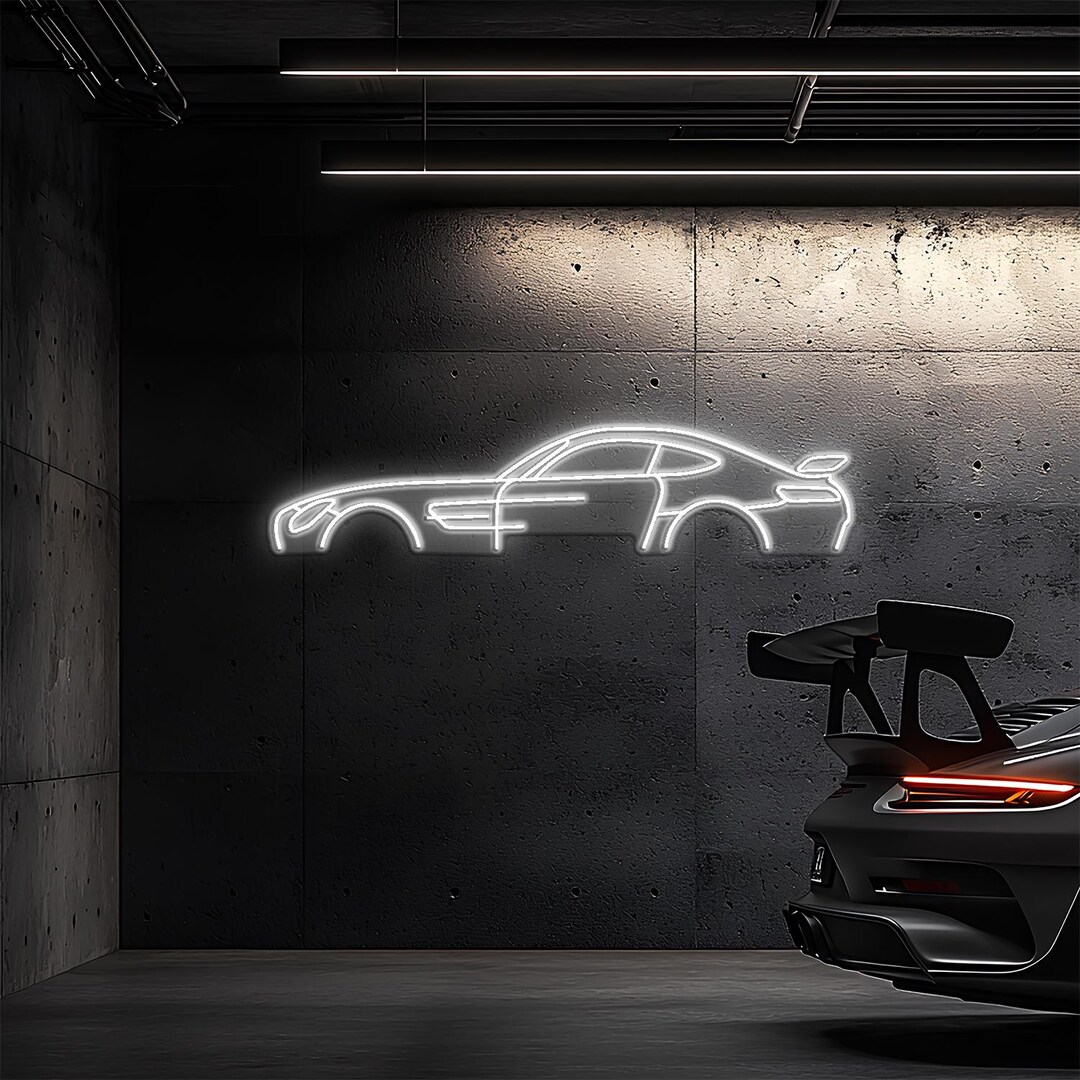 Plexiglass Neon Car Sign, Neon Car Light, Neon Sign, Car Neon Sign ...