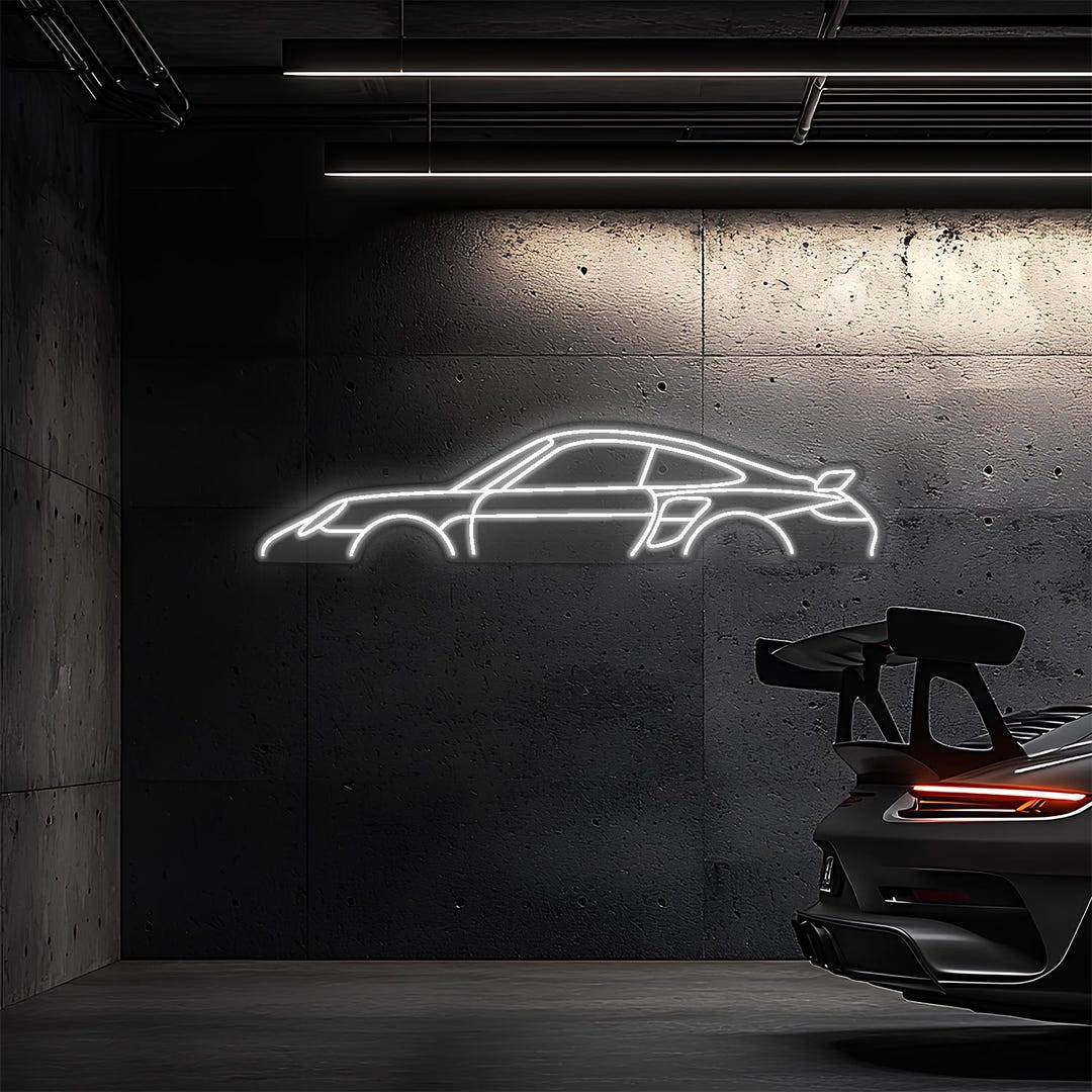 Plexiglass Neon Car Sign, Neon Car Light, Neon Sign, Car Neon Sign ...