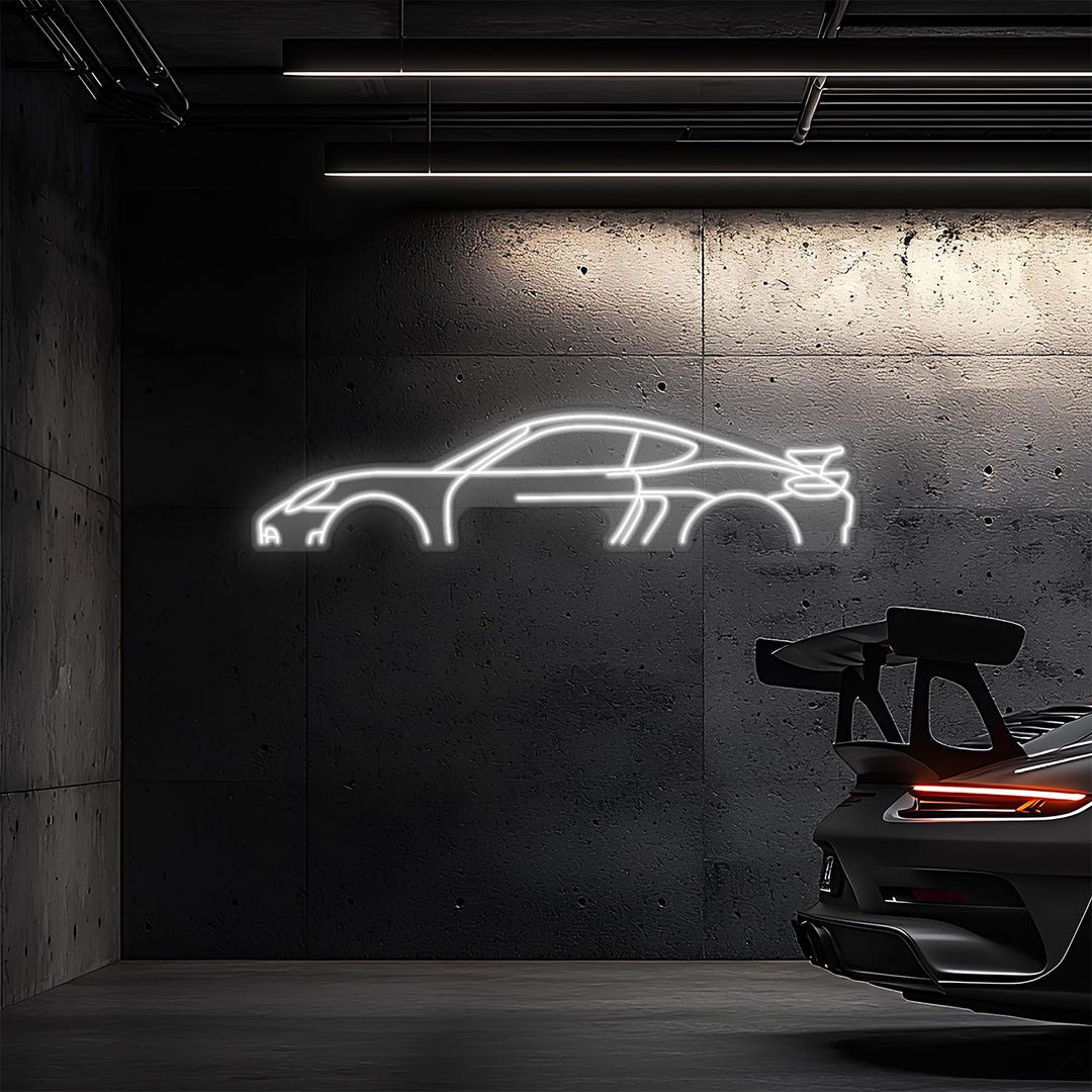 Plexiglass Neon Car Sign, Neon Car Light, Neon Sign, Car Neon Sign ...