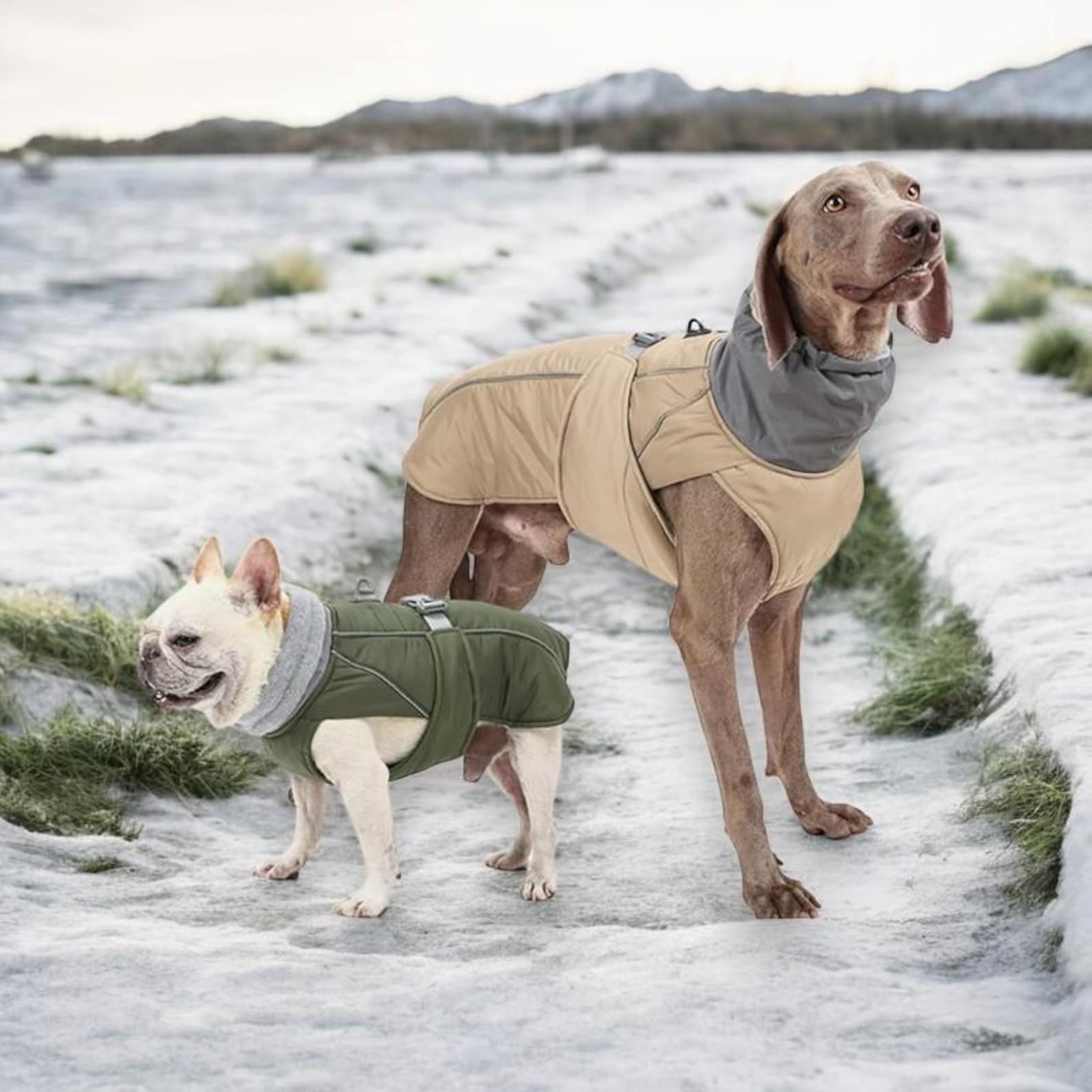 Dog Winter Coat, Waterproof Dog Jacket, Reflective Dog Coat, Warm Dog Clothes, Cold Weather Dog ...
