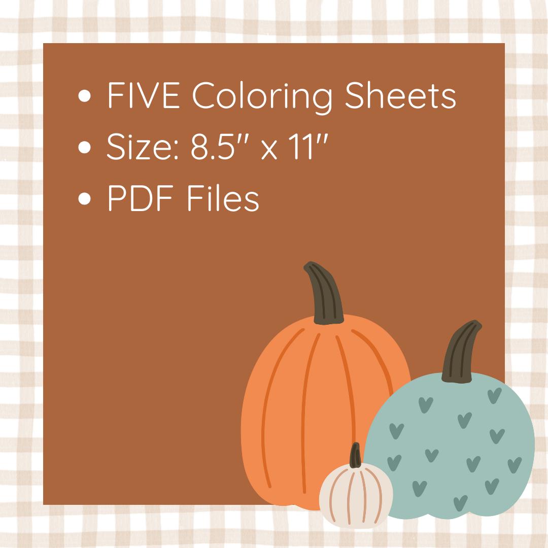 Fall Christian Coloring Pages: Bible Sunday School Activity (PDF) - Etsy