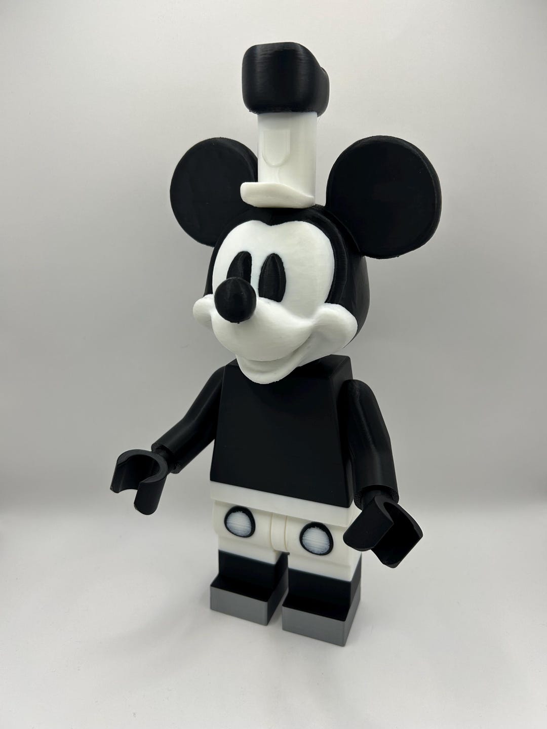 Mega Steamboat Willie Inspired 11.25in Brick Megafigure From the ...
