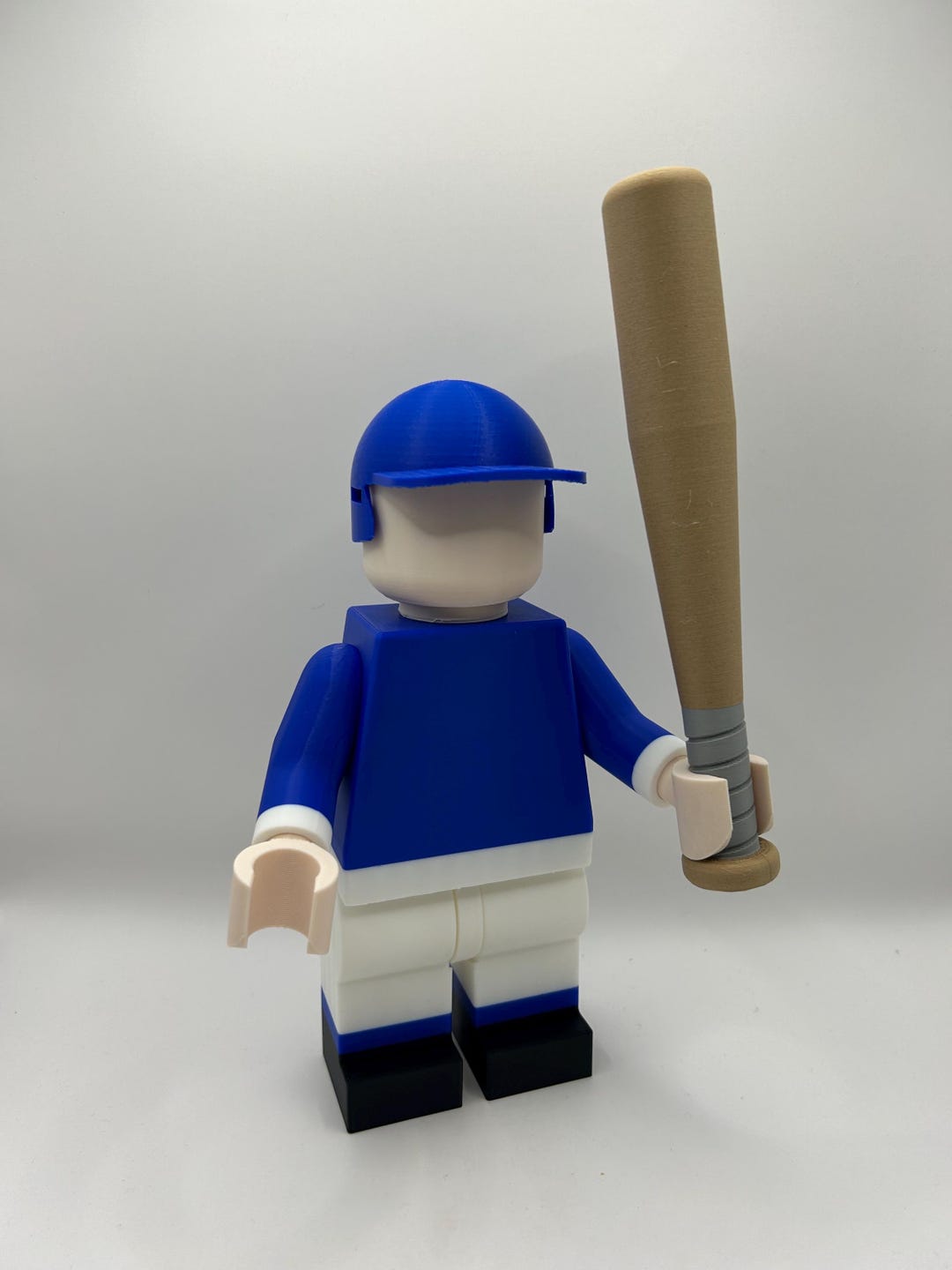 Mega Los Angeles Dodgers Inspired Baseball Player 8.5in Brick Man ...
