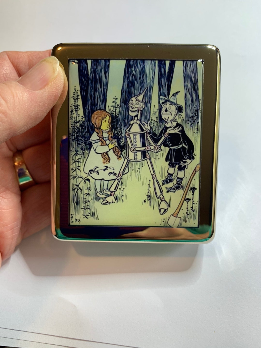 Classic Vintage Original Wizard of Oz 8 Day Pill Box With Mirror - Etsy
