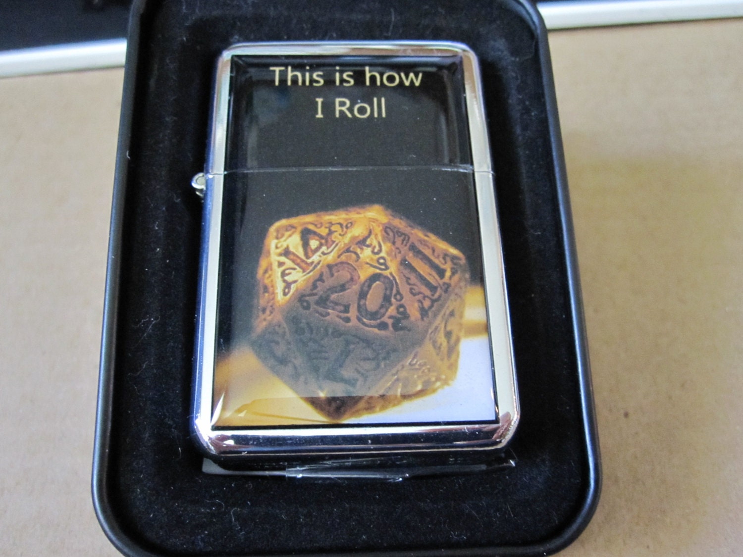 Dungeons and Dragons D20 Dice Lighter This is How I Roll | Etsy