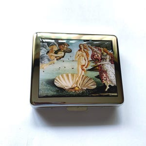 Birth of Venus Botticelli 7 Day Pill Box With Mirror - Etsy