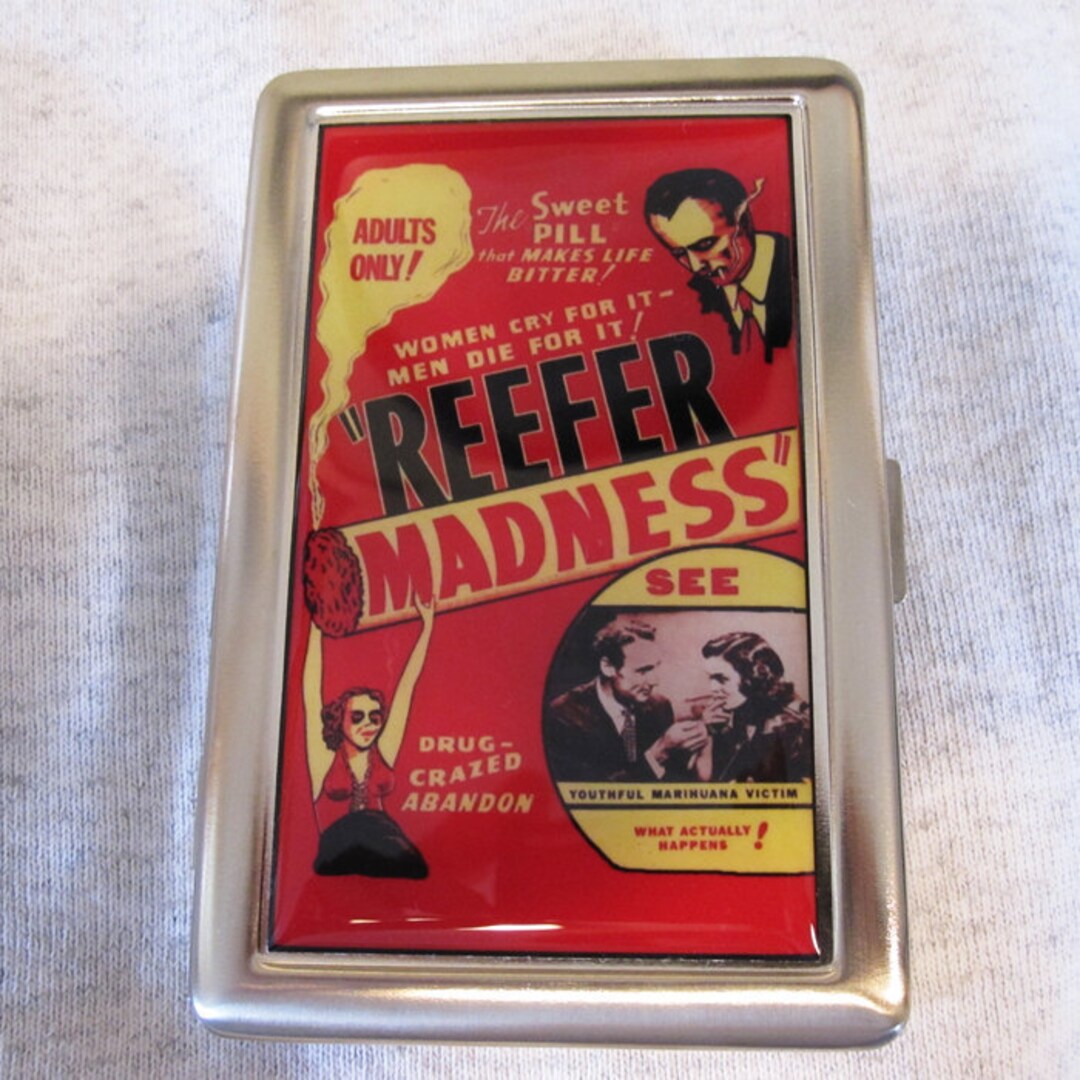 Reefer Madness Cigarette or Card Case or Wallet - Etsy