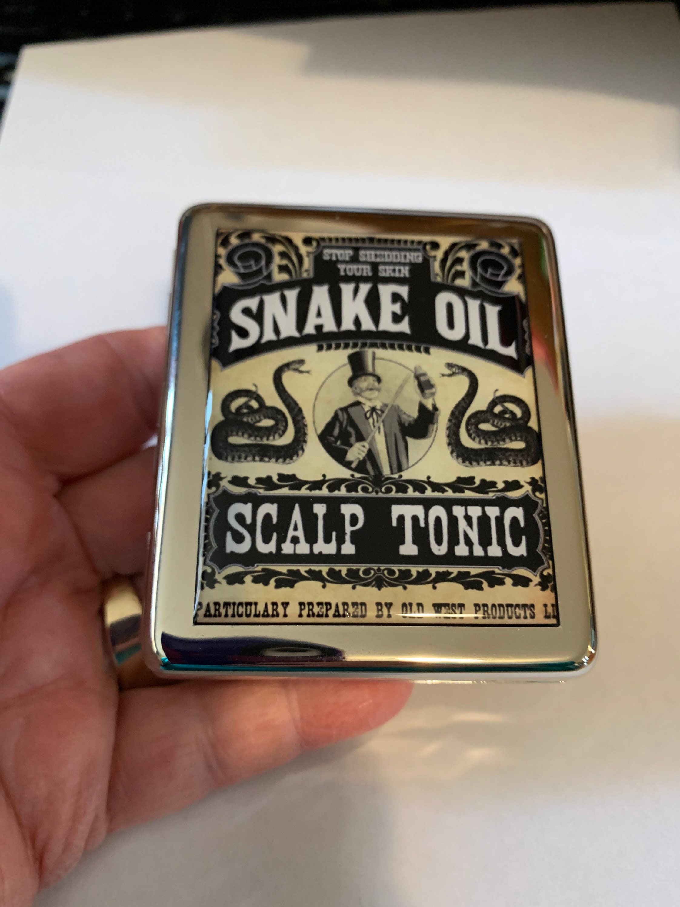 Snake Oil Label