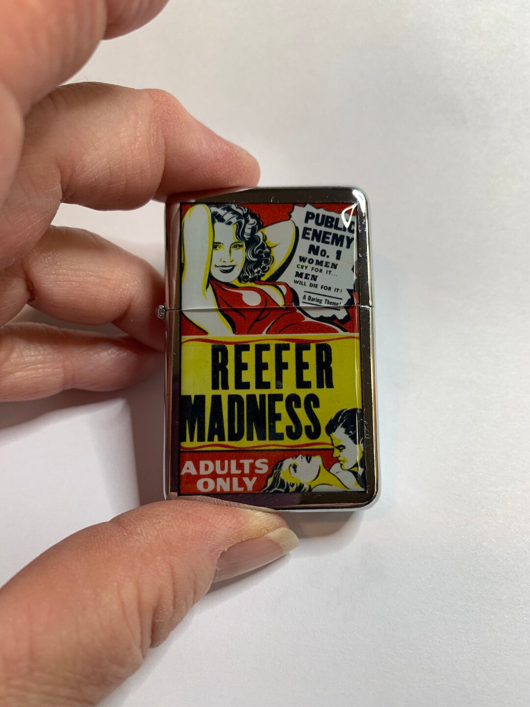 Vintage Poster Refillable Lighter Reefer Madness - Etsy