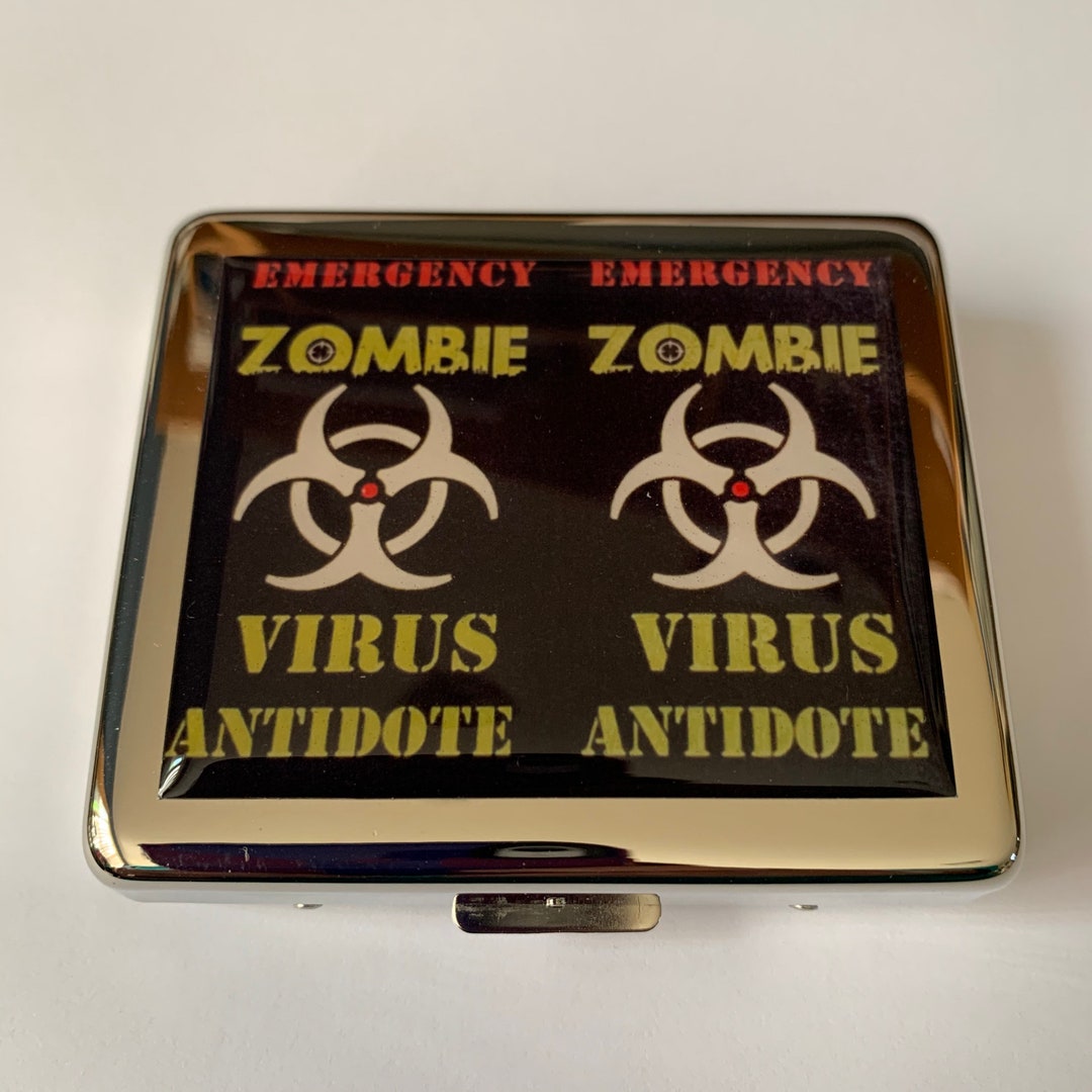 Zombie Antidote 7 Day Pill Box With Mirror - Etsy