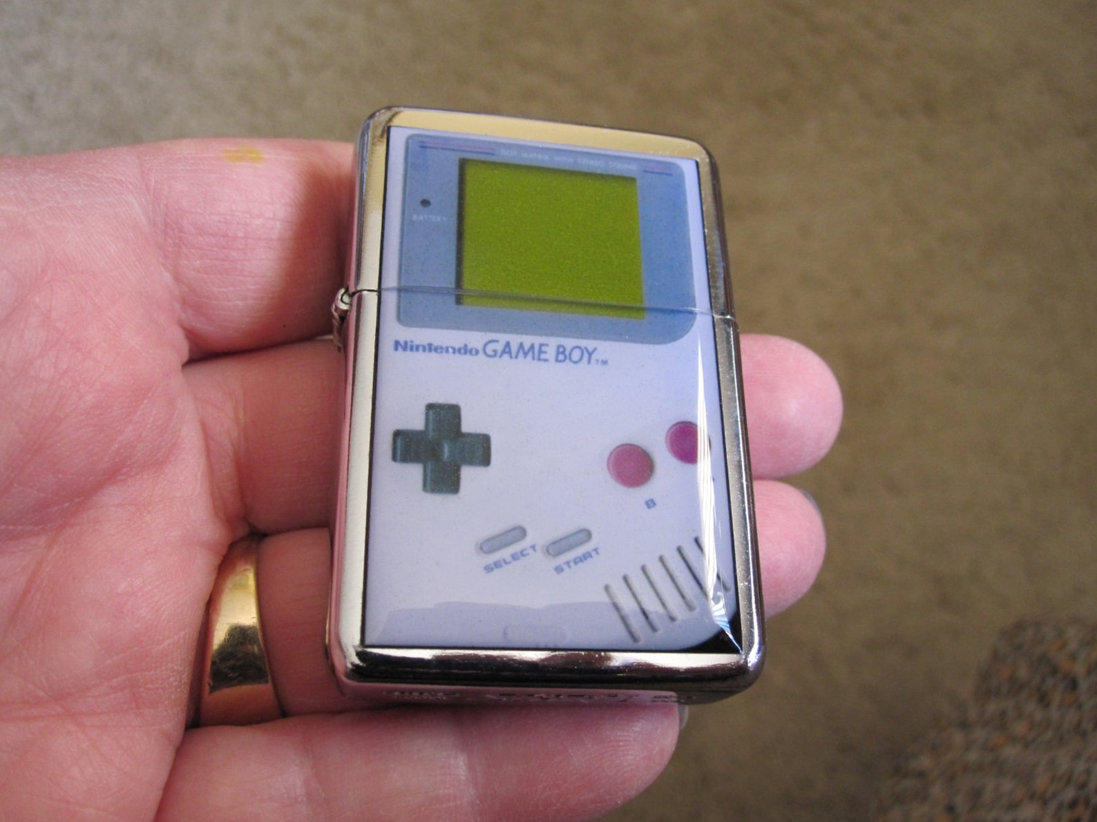 Vintage Game Boy Refillable Lighter - Etsy
