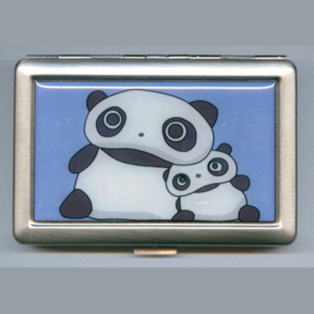 Tare Panda Bear Cigarette or Card Case or Wallet - Etsy