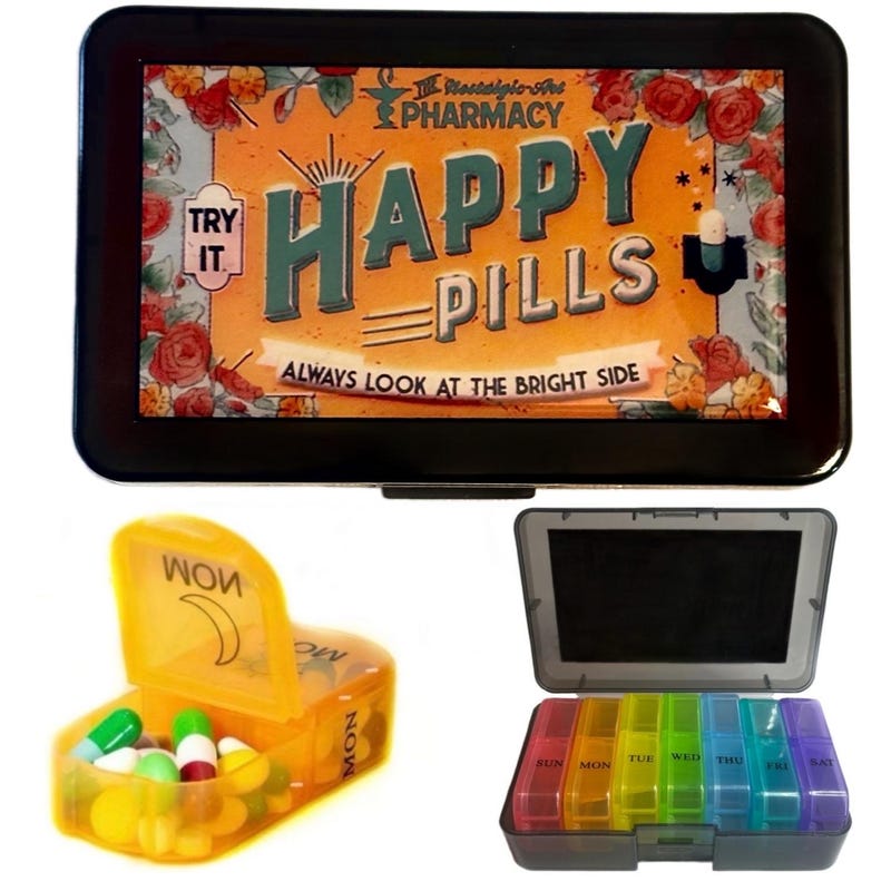 Happy Pills - Etsy