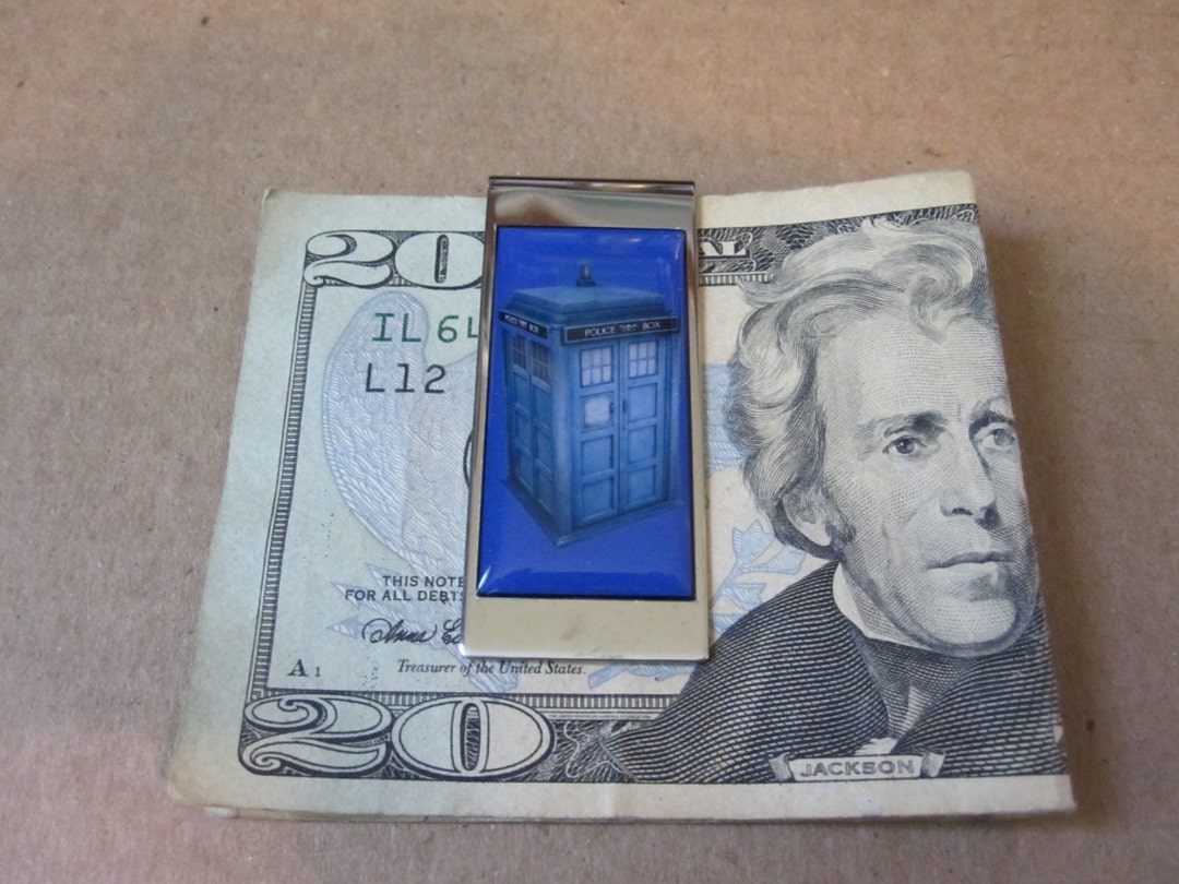Tardis Money Clip - Etsy