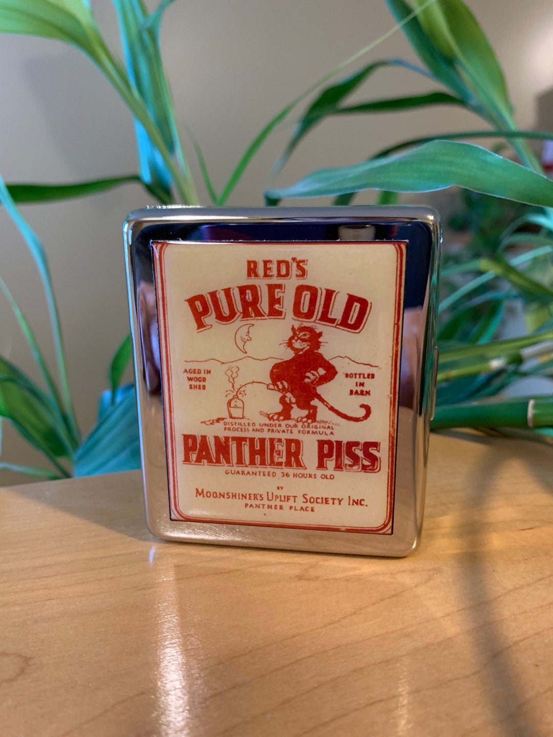 Vintage Moonshine Label Panther Piss 7 Day Pill Box - Etsy