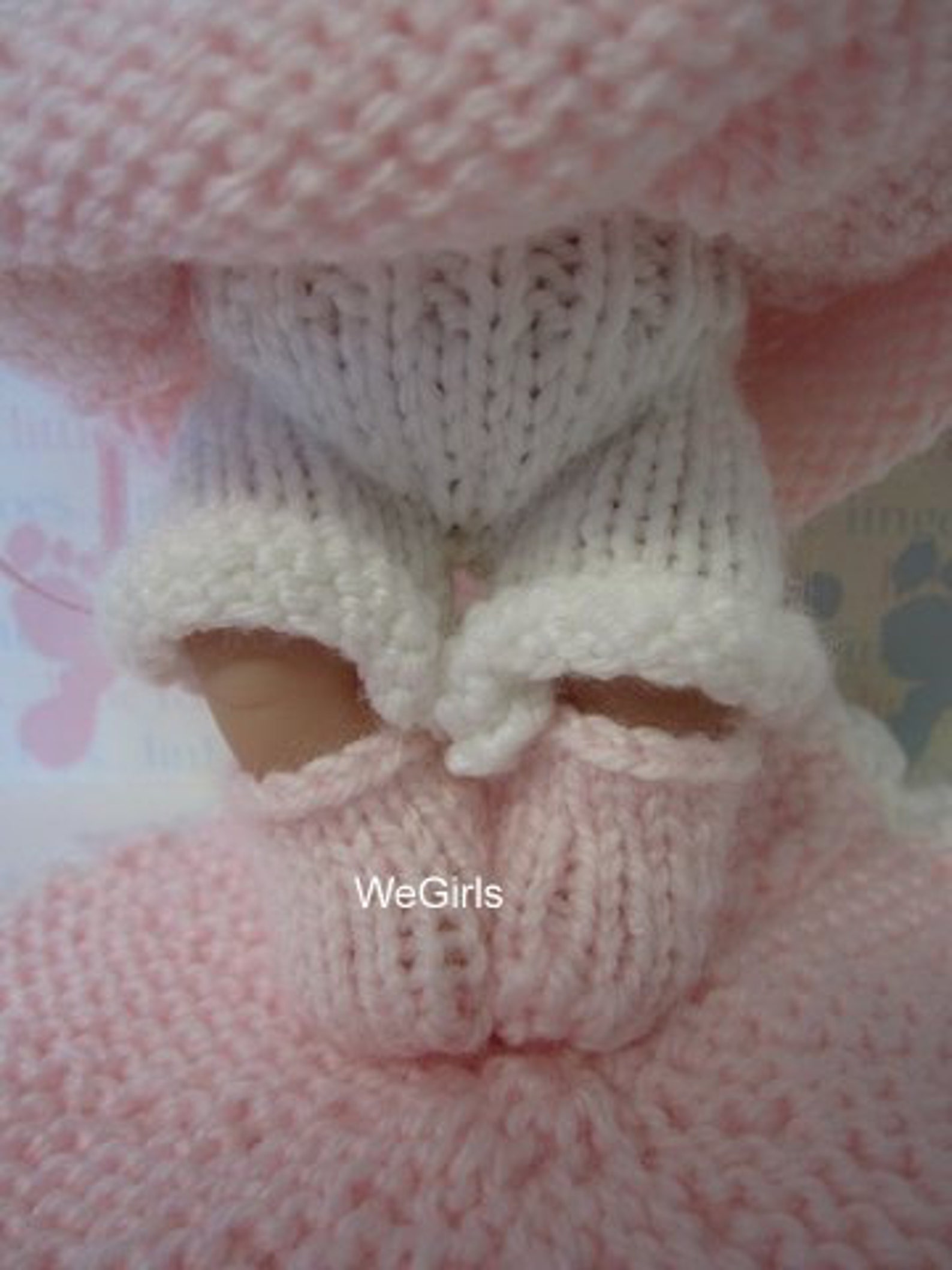 Knit Pattern Nightgown Bloomers Mop Cap & Blanket for 5 Inch - Etsy