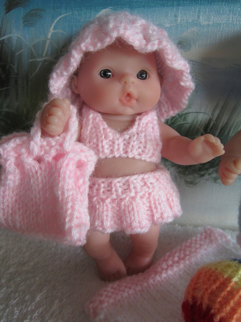 Knit Pattern Berenguer Doll Beach Time Bathing Suit Sets Boy - Etsy