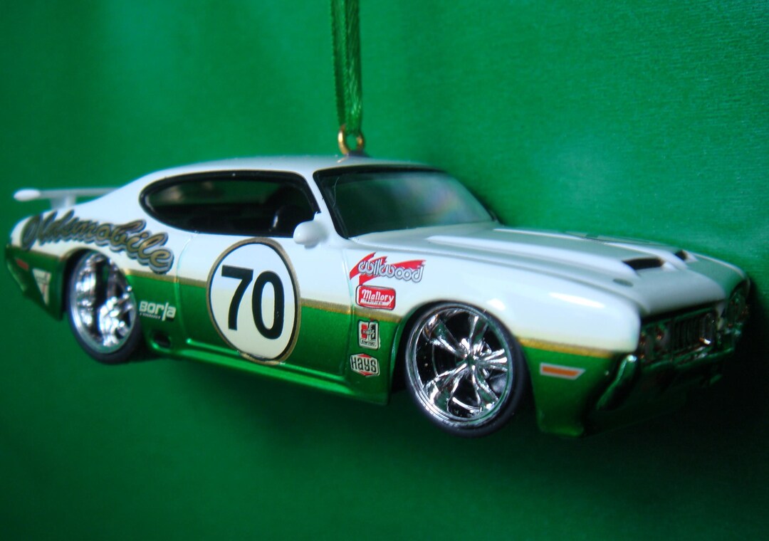 Detailed 1970 Oldsmobile 442 Custom Diecast Christmas Ornamentl A ...