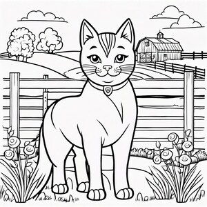 Farm Animal Coloring Pages, Farm Coloring Sheets, Farm Animals ...