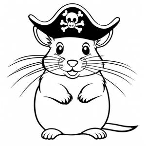 Hamster Coloring Pages, Hamster Coloring Book, Bunny Coloring, Woodland ...