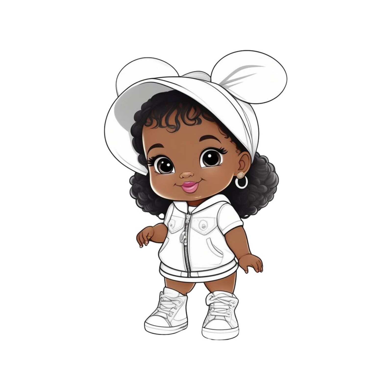 Black Baby Coloring, Black Girl Coloring, Black Princess, Queen ...