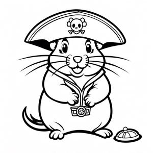 Hamster Coloring Pages, Hamster Coloring Book, Bunny Coloring, Woodland ...