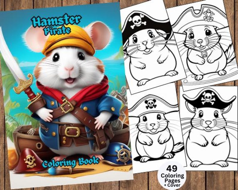 Hamster Coloring Pages, Hamster Coloring Book, Bunny Coloring, Woodland ...