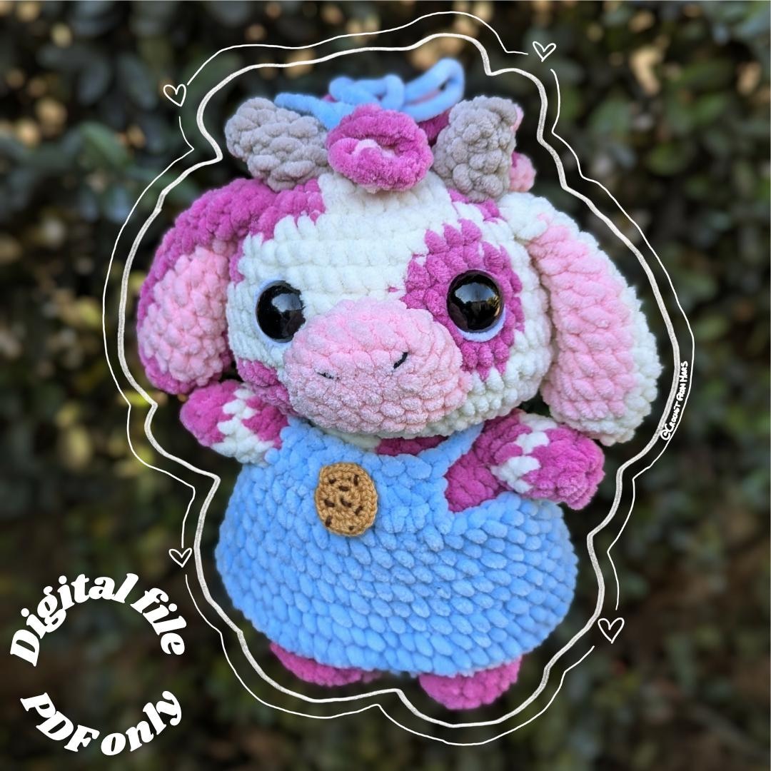 Moochi the Cow CROCHET PATTERN - Etsy