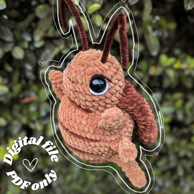Cockroach Amigurumi - Etsy