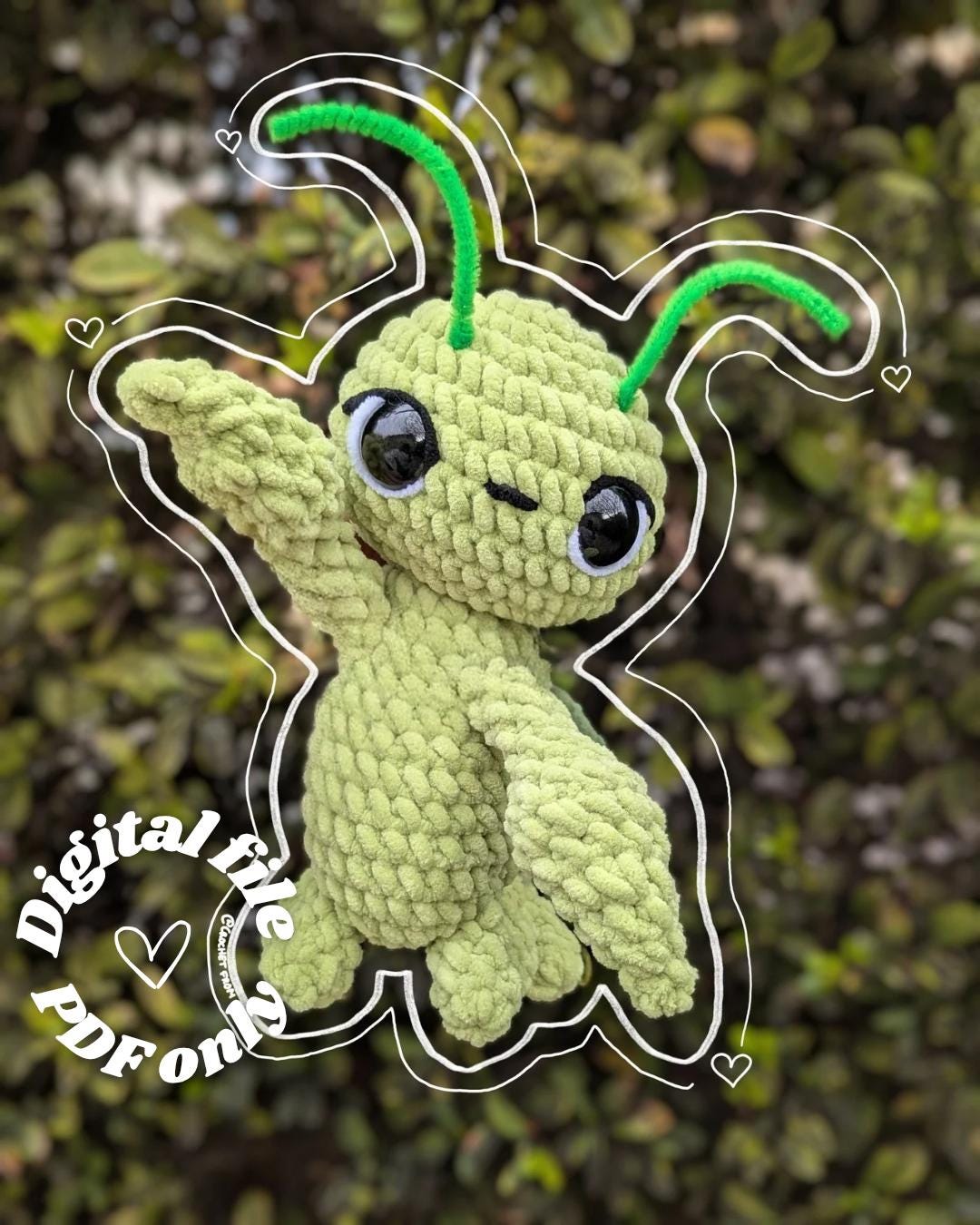 Priya the Praying Mantis CROCHET PATTERN - Etsy