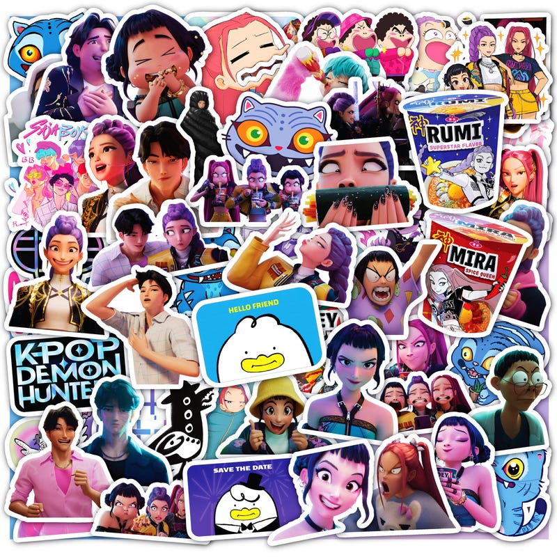 Kpop Demon Hunters Paper - Etsy