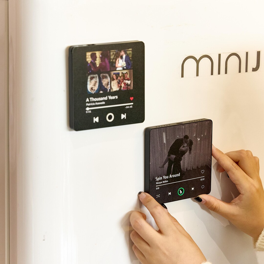 Personalized Photo Refrigerator Magnet: Playable Music, Romantic Gift ...