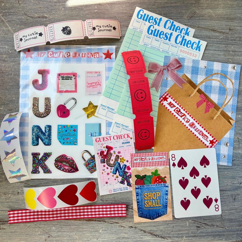 Journal Stickers Bows - Etsy