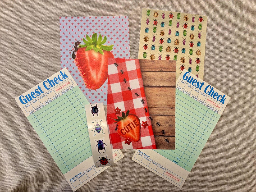 Bug Stationery Sheet Bundle - Etsy