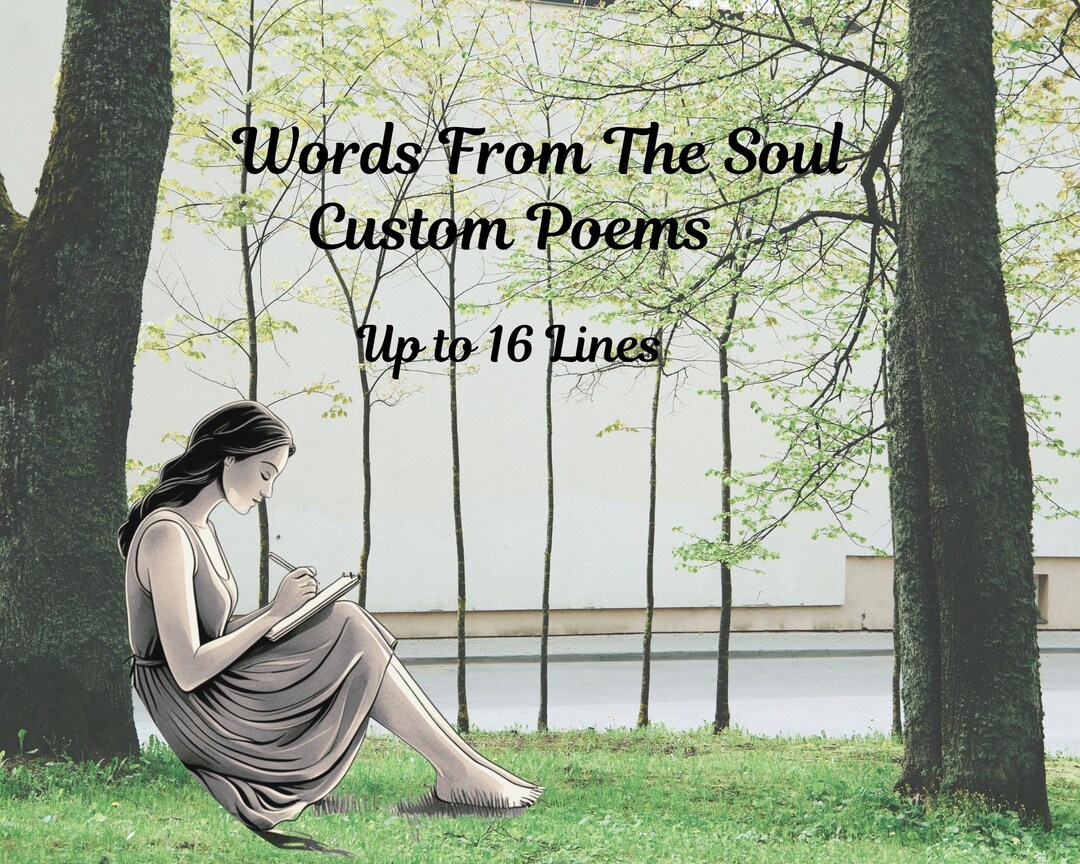 Custom Poem | Personalized Poem | Poetry Gift | Original Poetry | Write ...