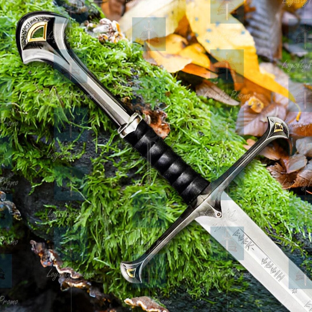 Custom Carbon Steel Viking Sword, Full Tang Medieval Blade W/sheath ...