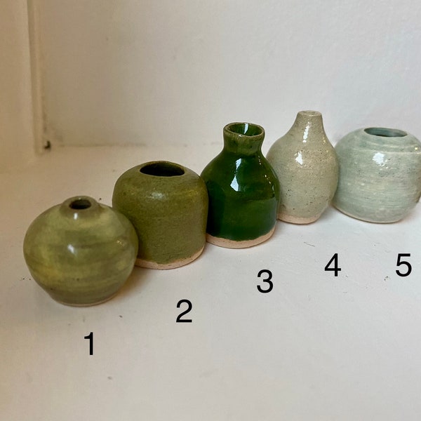 Green Ceramic Vase - Etsy
