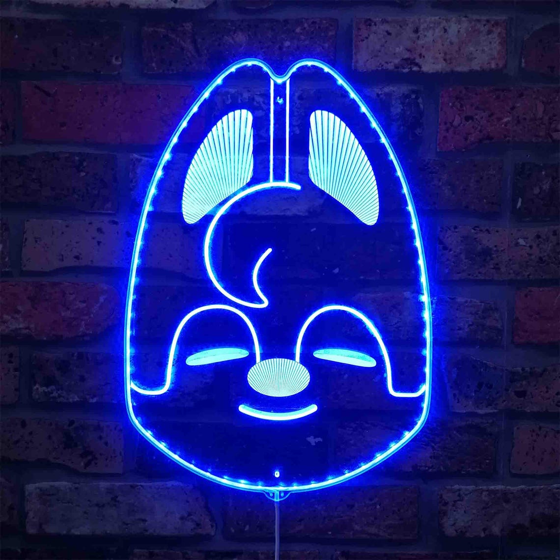 Skzoo Wolf Chan Kpop LED Light Sign, Custom Kpop Stray Kids Neon LED ...