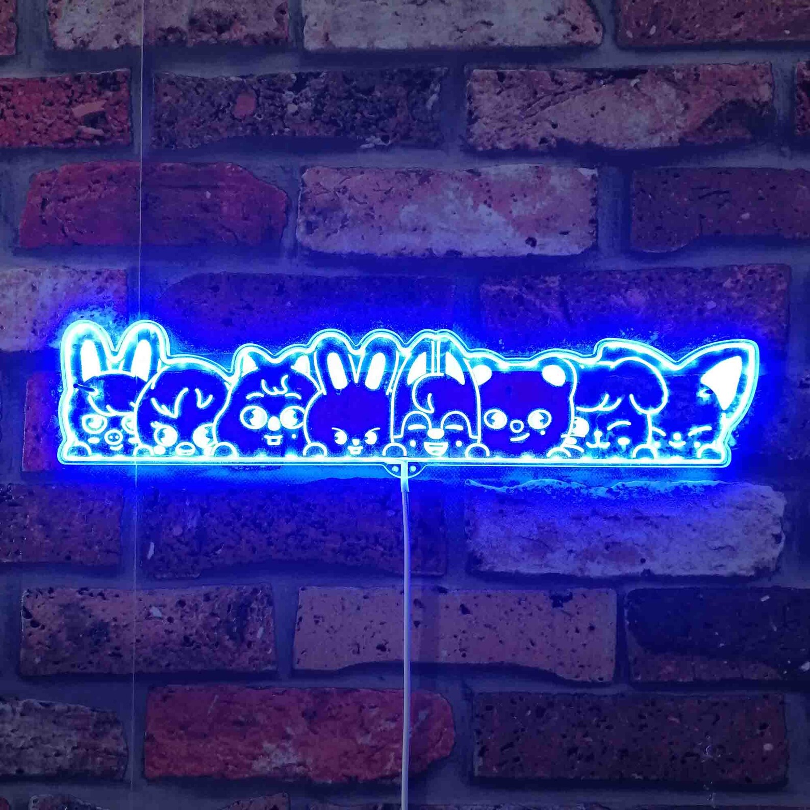 Skzoo Kpop LED Light Sign, Custom Kpop Stray Kids Neon LED Sign, Gift ...