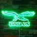 Philadelphia Eagles LED Light Sign, Custom Sport Bar Room LED Sign ...