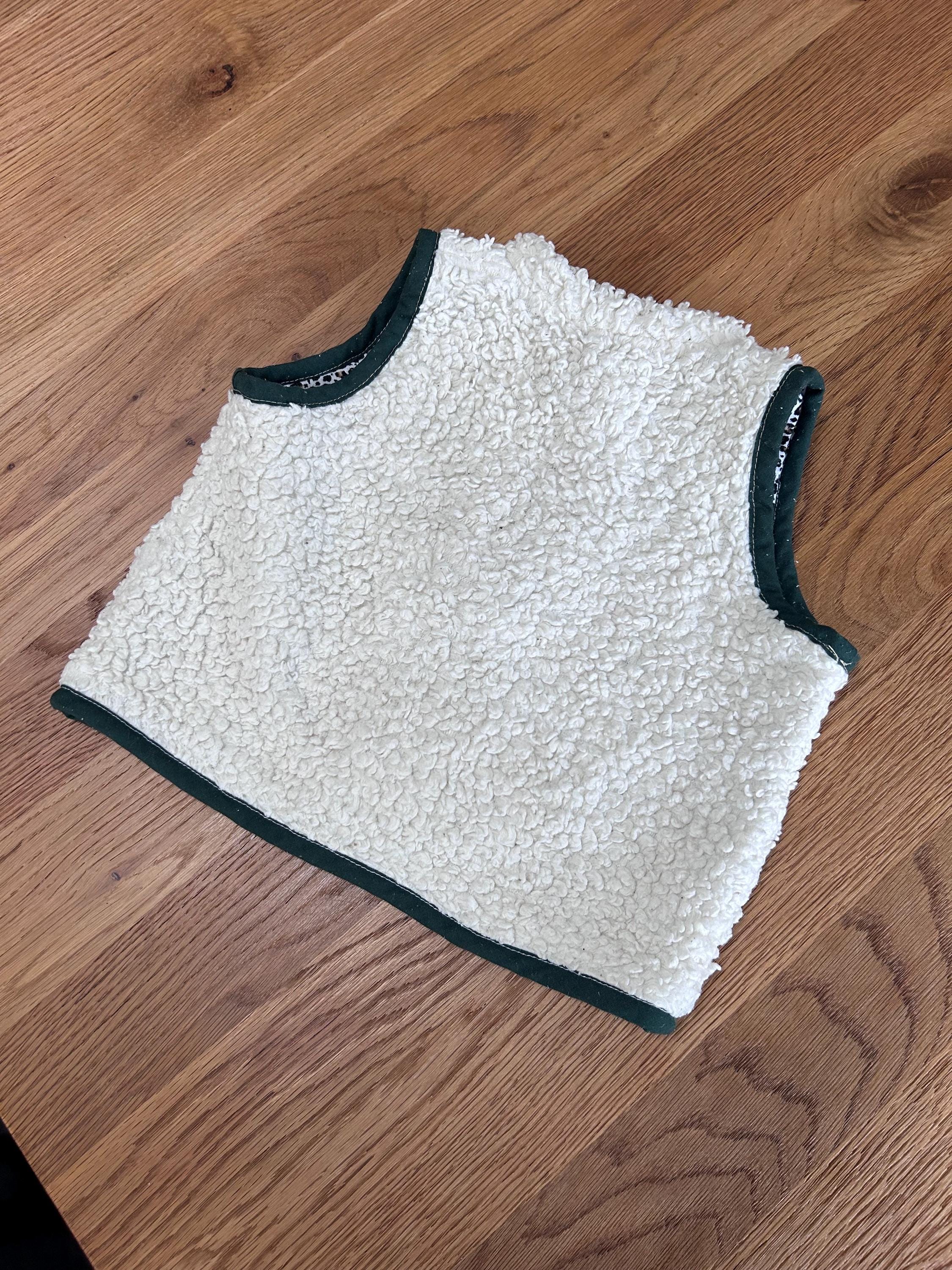 Baby / Children Gilet Sewing Pattern Trendy Sherpa Kids 6 Months to 7 ...