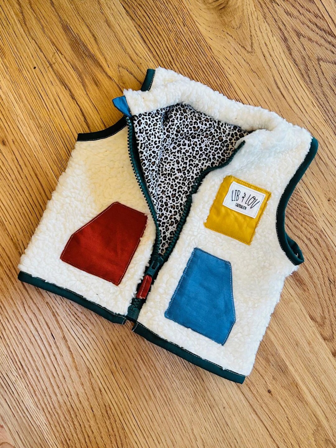 Baby / Children Gilet Sewing Pattern Trendy Sherpa Kids 6 Months to 7 ...